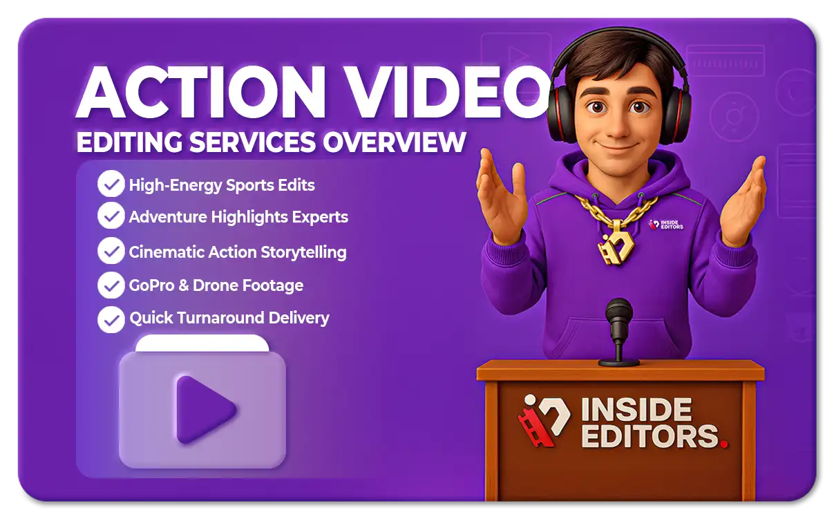 Action Video Editing Services | Elevate Your Content