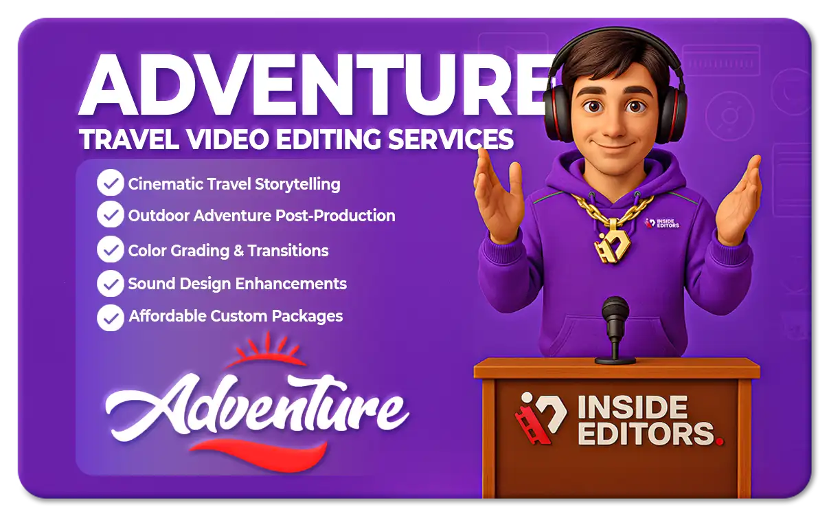 Adventure Video Editing Services | Cinematic Thrills