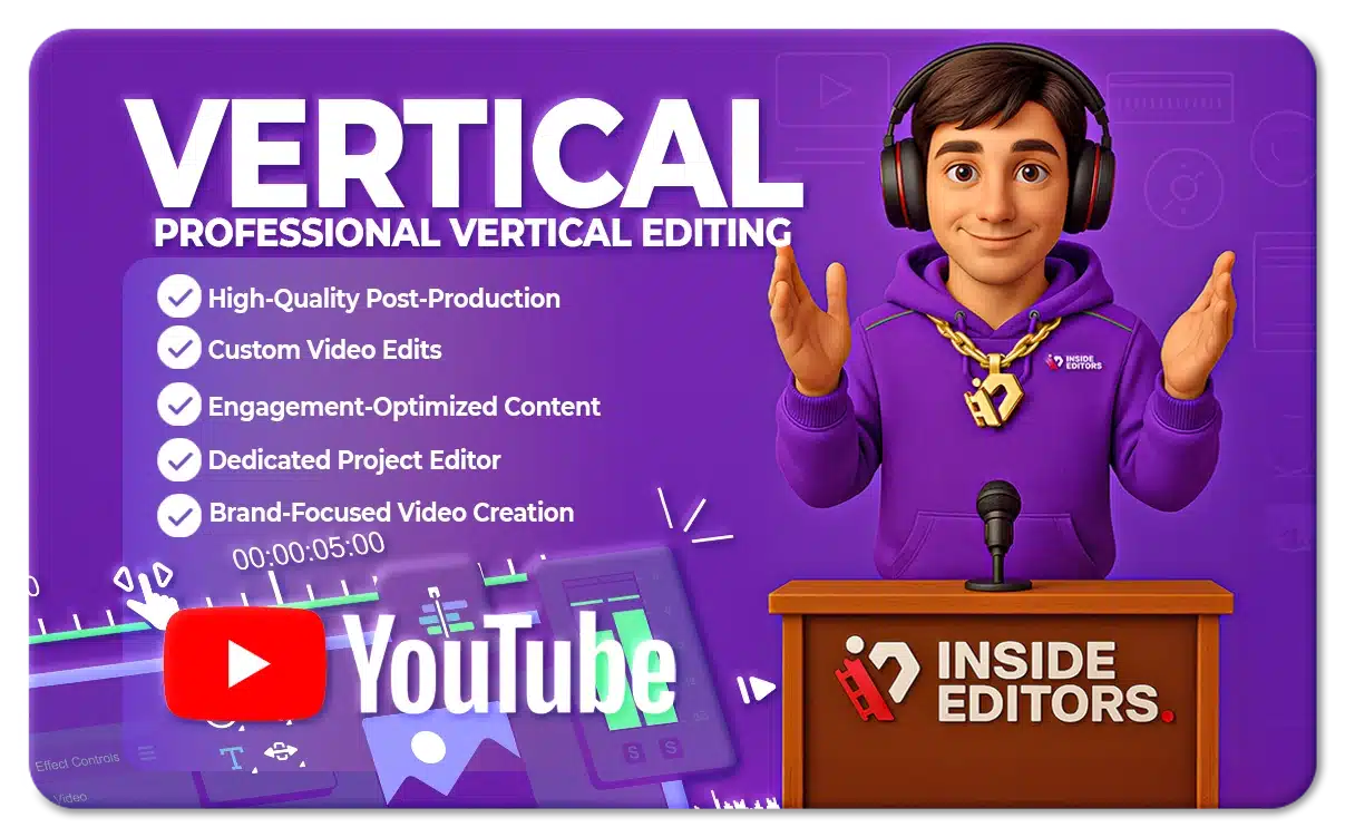 Vertical Video Editing Services: Social-Ready Content