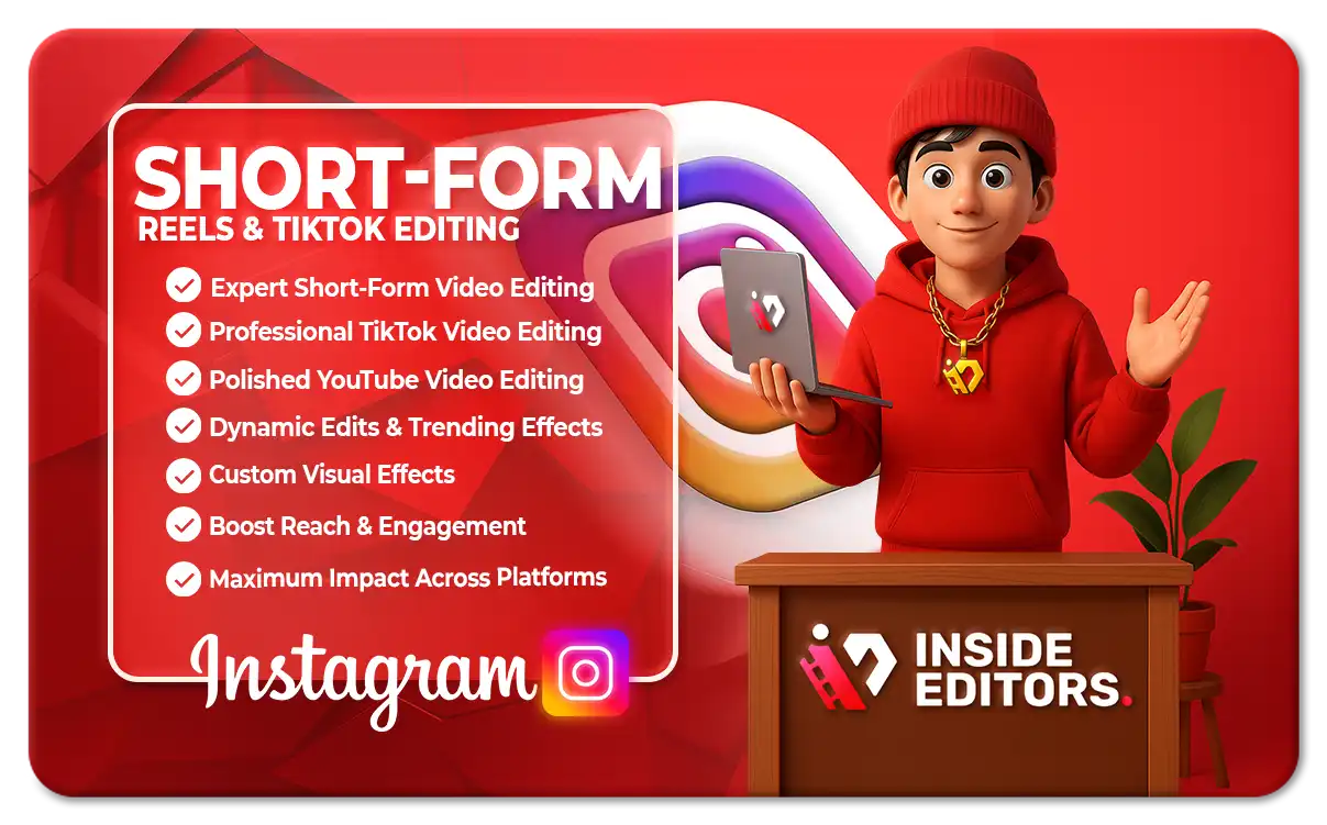 #1 Rated Instagram Reels Video Editing Services | Go Viral with Style