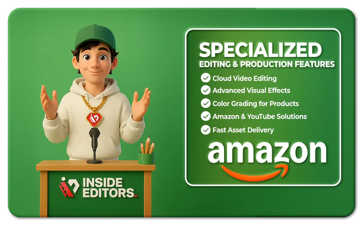 #1 Amazon Video Editing Services for Higher Sales