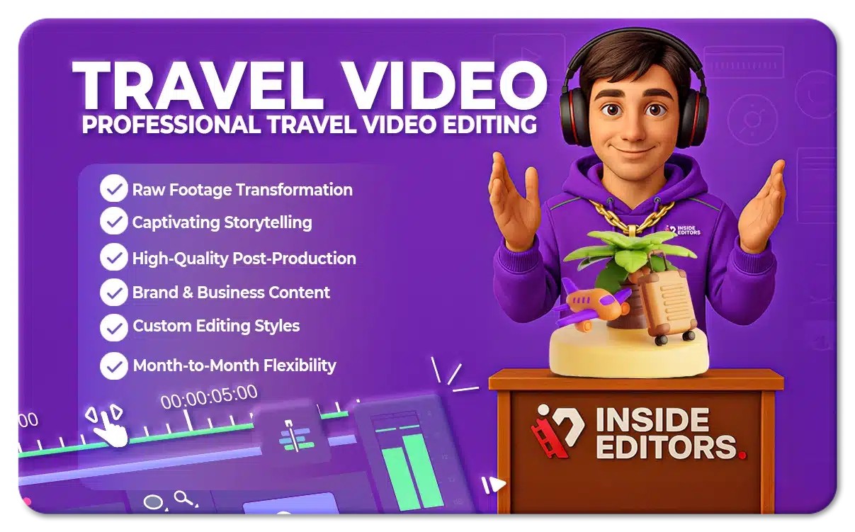Premium Travel Video Editing Services | Your Journey, Perfected