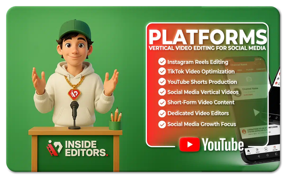 Vertical Video Editing Services: Social-Ready Content