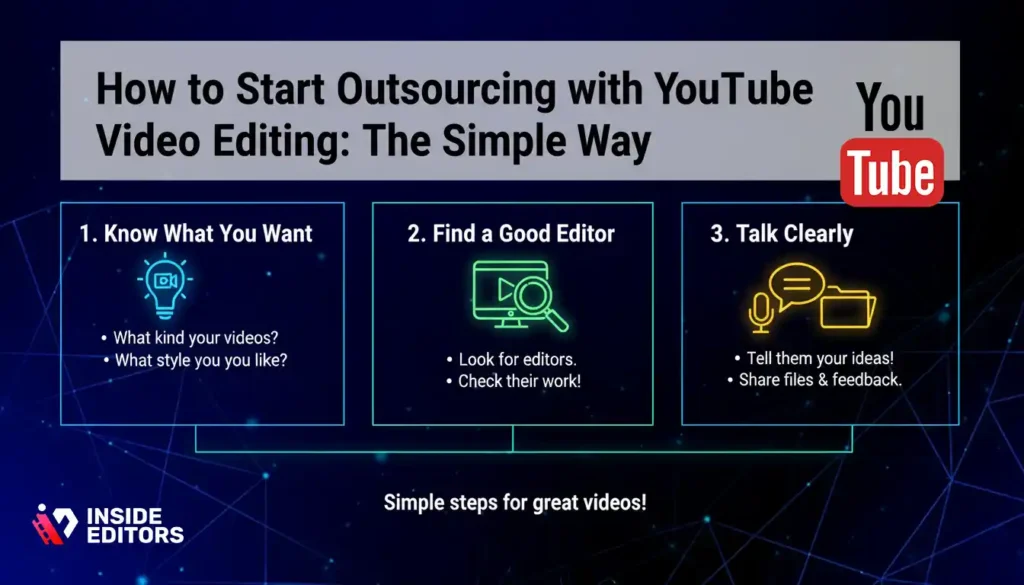 #1 Best Outsource Youtube Video Editing Tips- Inside Editors