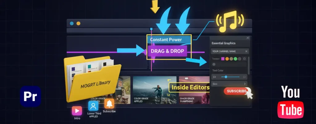 Adobe Premiere Pro YouTube Video Editing : Speed Workflow