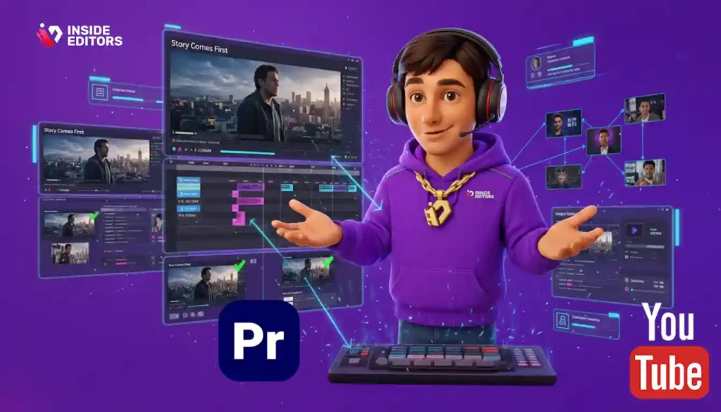 Adobe Premiere Pro YouTube Video Editing : Speed Workflow