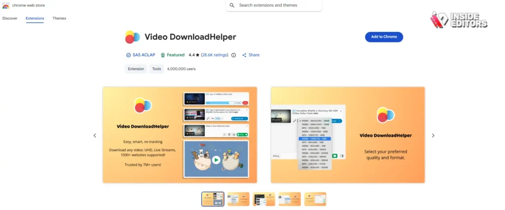 Top 5 Free 4K Youtube Video Downloader Chrome Extensions